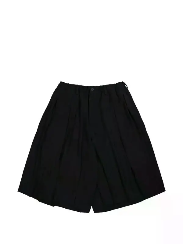 Yohji Yamamoto Pleated Tailored Shorts