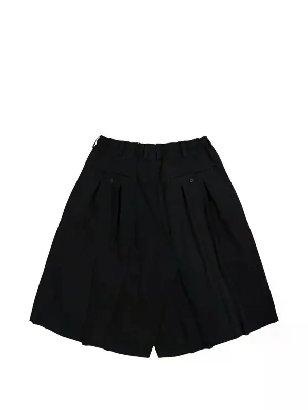 Yohji Yamamoto Pleated Tailored Shorts