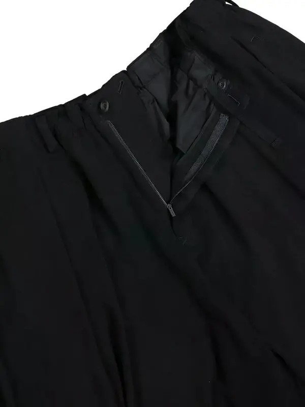 Yohji Yamamoto Pleated Tailored Shorts