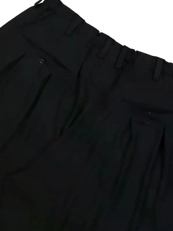 Yohji Yamamoto Pleated Tailored Shorts