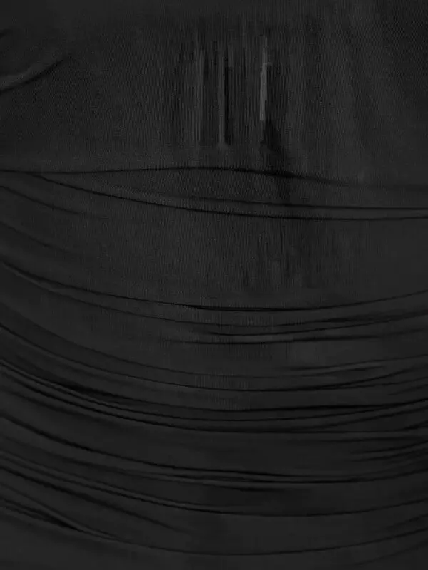 Elisabetta Franchi One-shoulder Draped Jersey Top