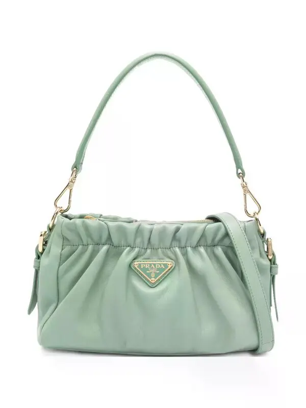Prada Triangle-logo Tote Bag