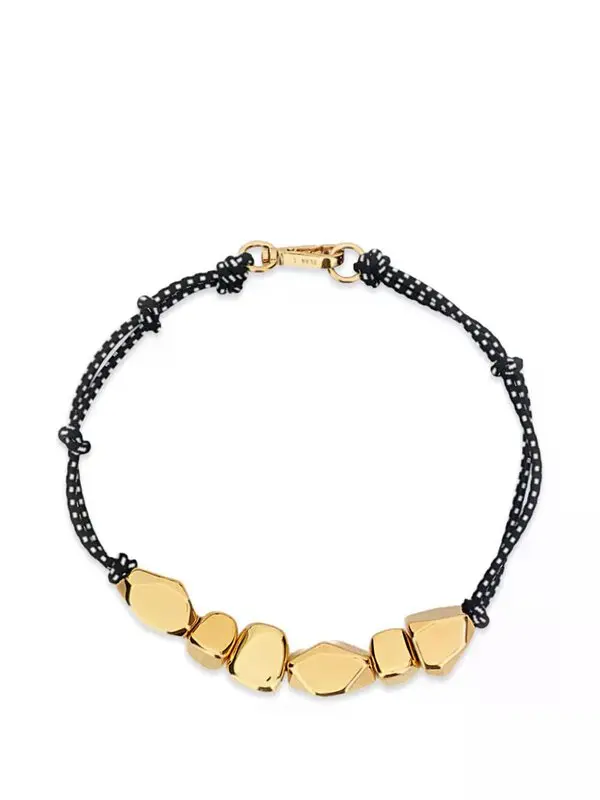 Plan C Geometric Stone Necklace - Gold