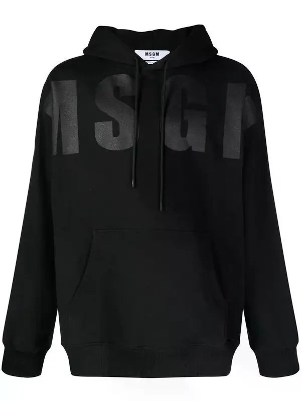 MSGM Appliqué Logo Hoodie