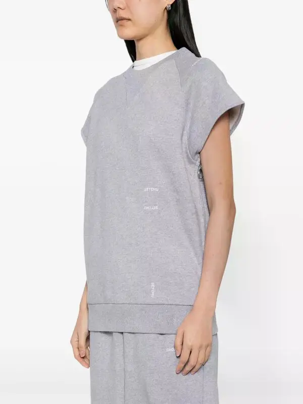 SETCHU Logo-embroidered Vest