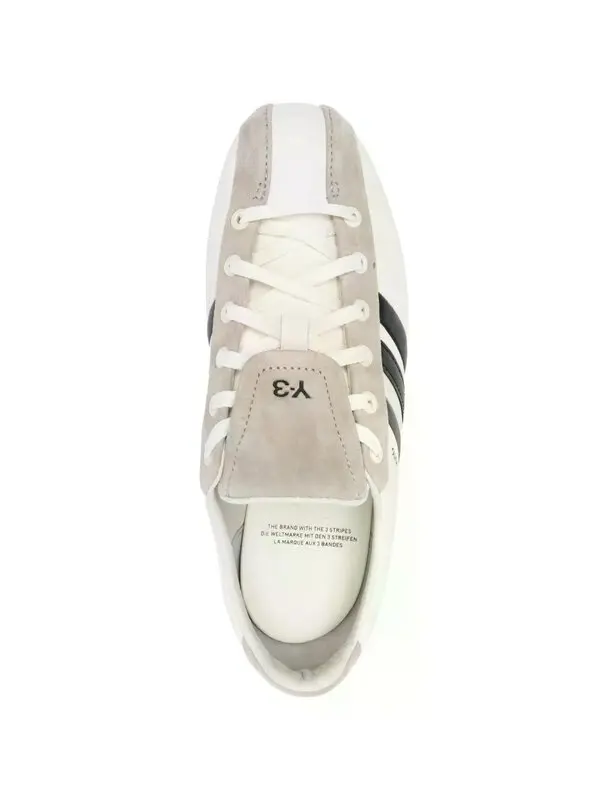 Y3 Field Stripe Sneakers - White