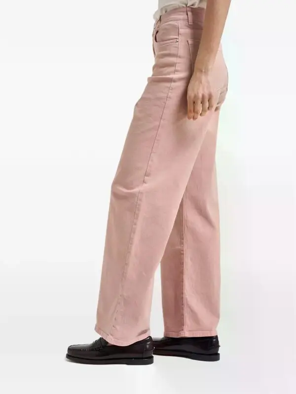Max Mara Medina Wide-leg Trousers - Pink