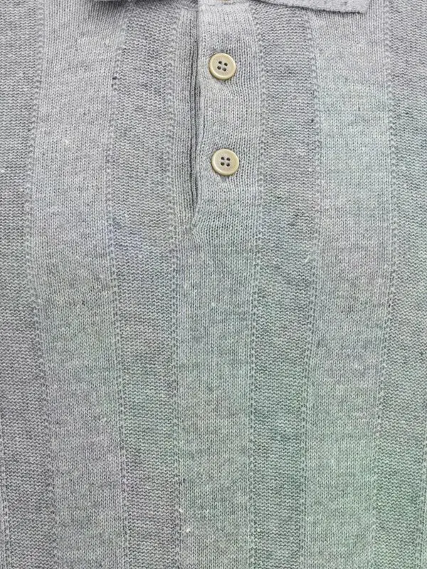 Brunello Cucinelli Ribbed Polo Shirt