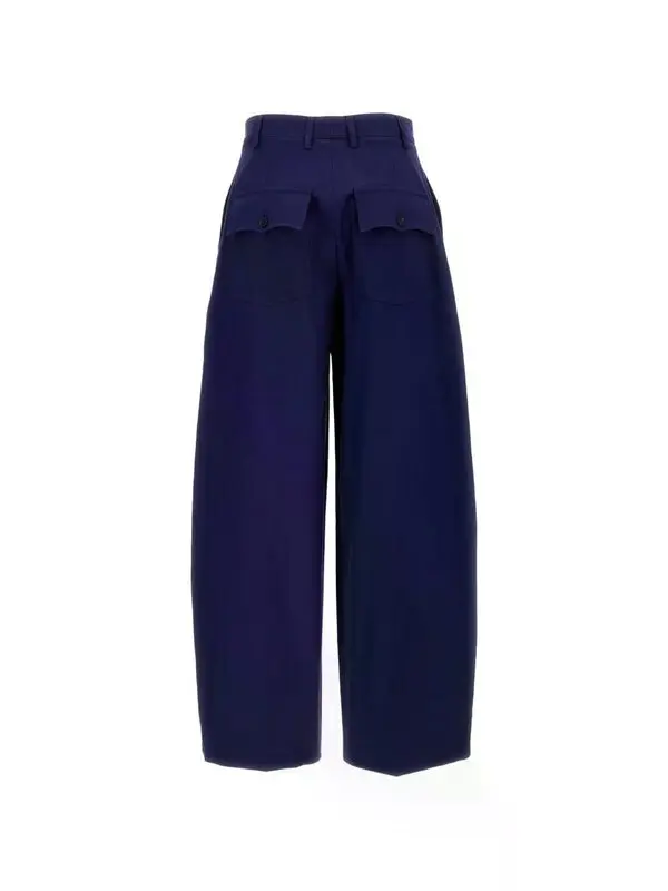 Alberto Biani Wide-leg Trousers With Belt