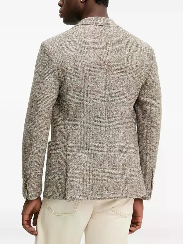 Gant Checked Single-breasted Blazer