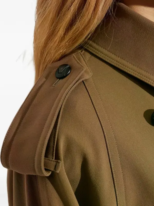 Max Mara Buttoned Belted Trench Coat