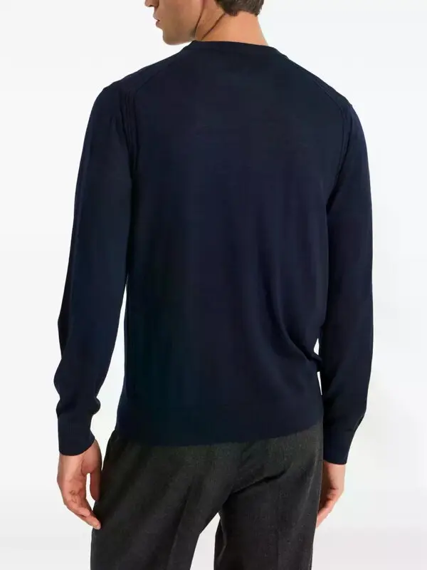 Pringle Of Scotland Crew Neck Merino Wool Sweater