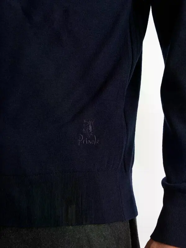 Pringle Of Scotland Crew Neck Merino Wool Sweater