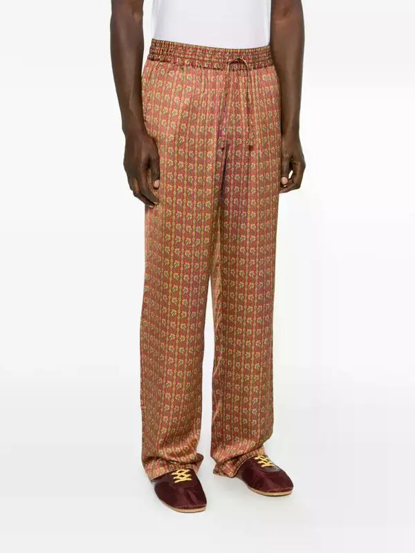 Drole De Monsieur Paisley-pattern Trousers