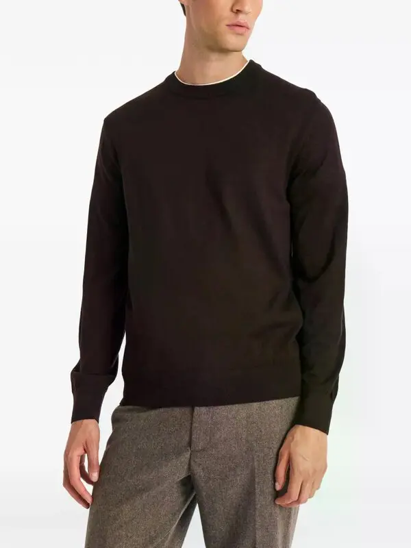 Pringle Of Scotland Crew Neck Merino Wool Sweater