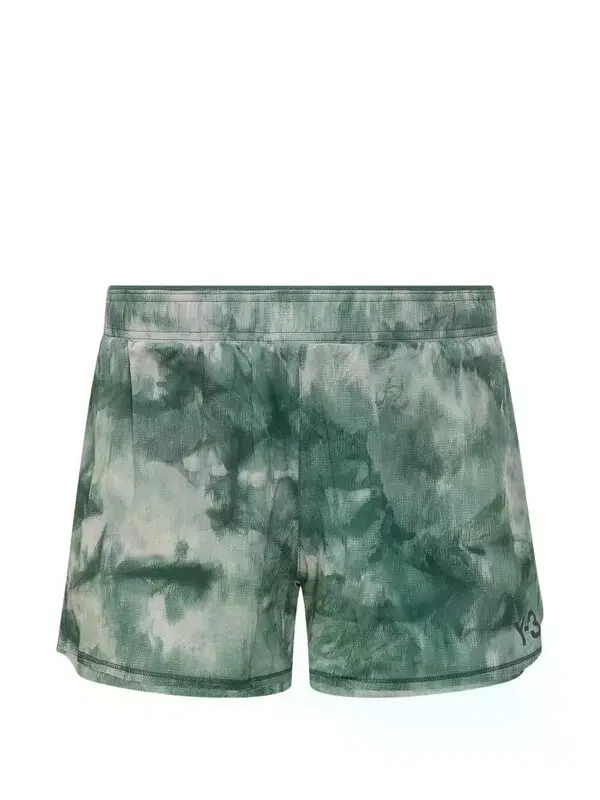 Y3 Printed Running Shorts