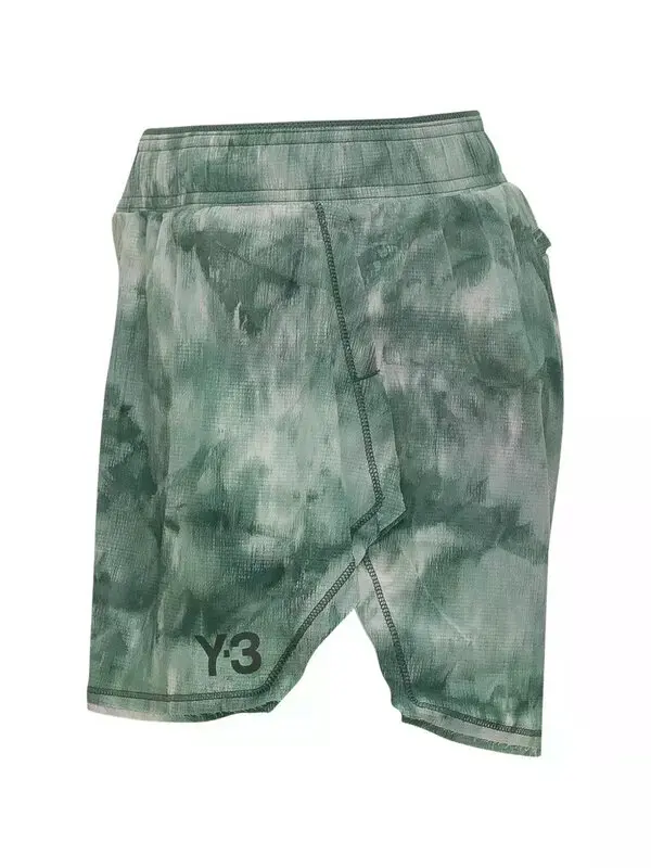 Y3 Printed Running Shorts