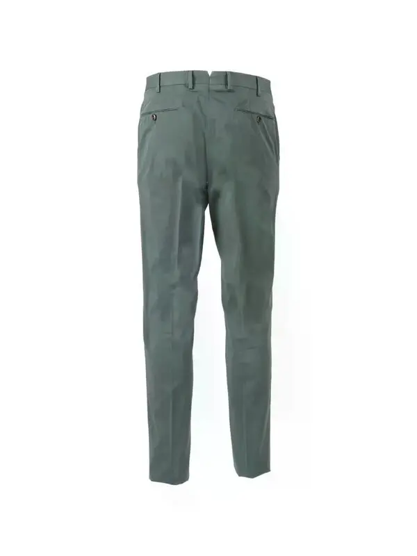 PT TORINO Belt-loops Trousers - Green