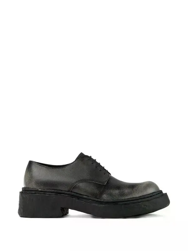 Camper Smooth Leather Lace-up Shoes - Grey