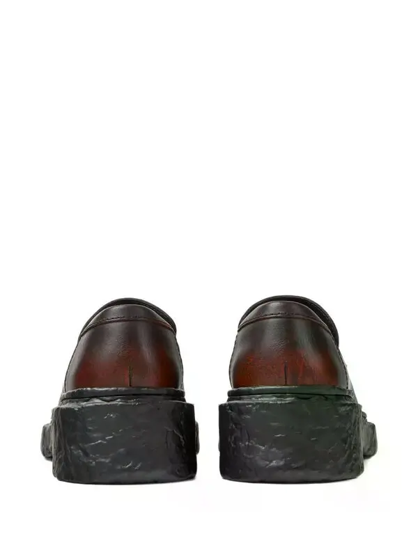 Camper Smooth Leather Vamonos Loafers - Brown