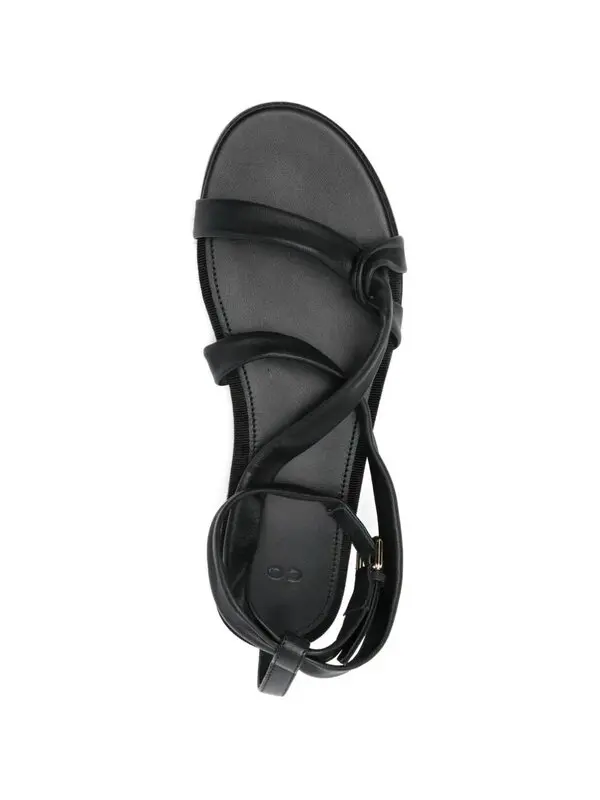 Co Knotted Strap Flat Sandals