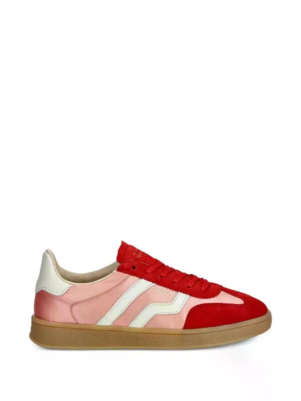 Gant Cuzima Suede Panelled Sneakers - Red