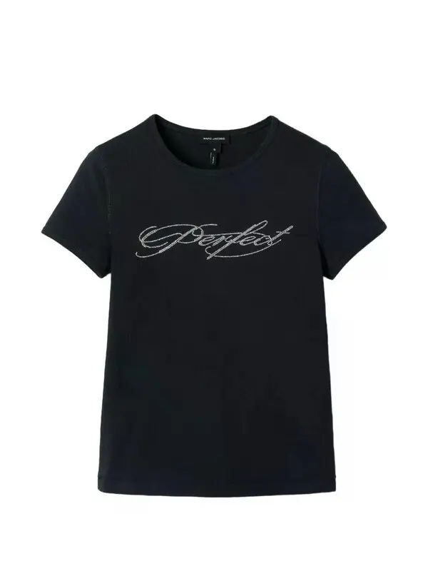 Marc Jacobs Embellished T-shirt - Black