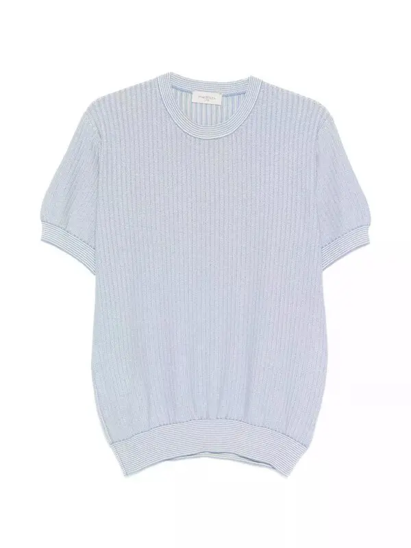 PIACENZA CASHMERE 1733 Striped Knit Top