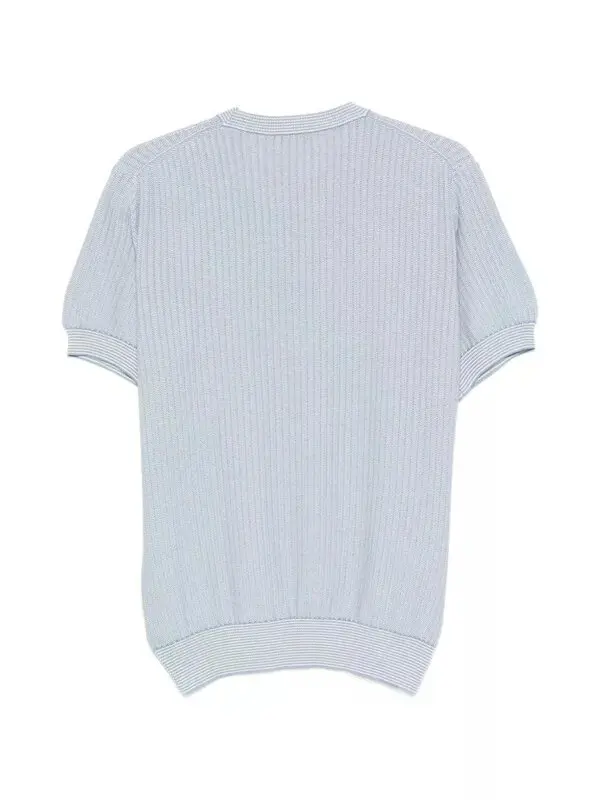 PIACENZA CASHMERE 1733 Striped Knit Top