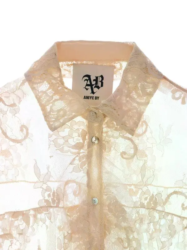 ANIYE BY Lace Long-sleeve Shirt