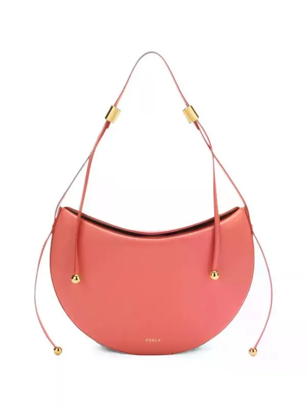 Furla Leather Shoulder Bag - Pink