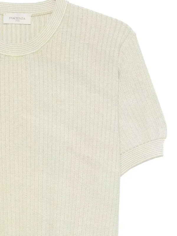 PIACENZA CASHMERE 1733 Striped Knit Top