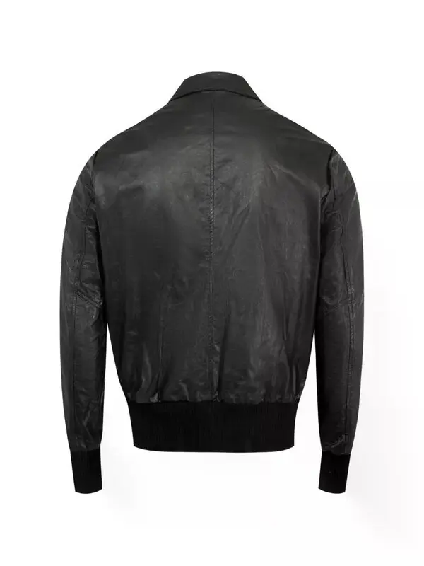 GIORGIO BRATO Leather Bomber Jacket