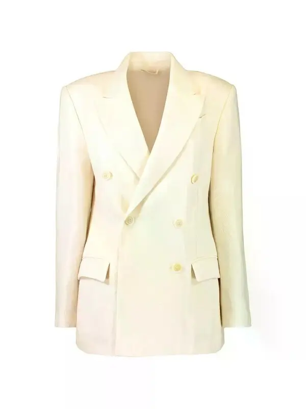 Brunello Cucinelli Button-fastening Fitted Jacket - Neutrals