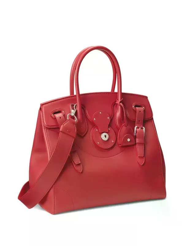 Ralph Lauren Soft Ricky 33 Tote - Red
