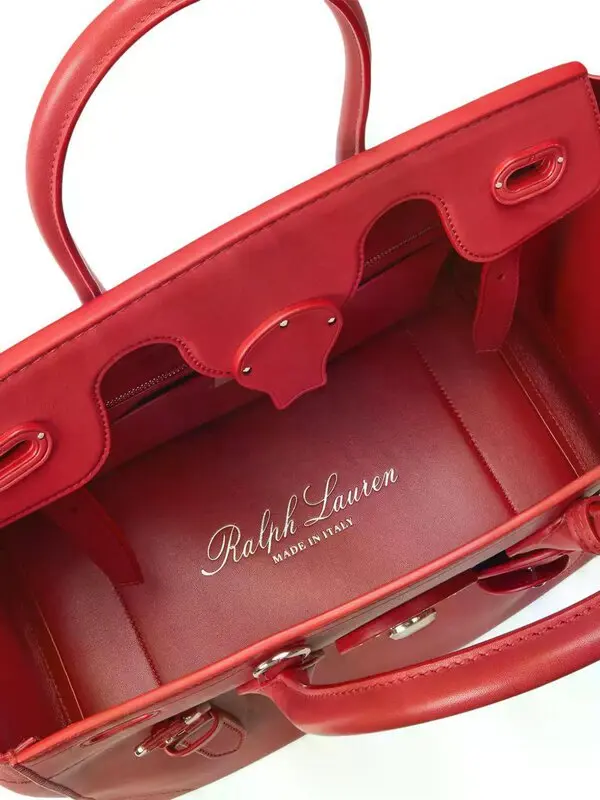 Ralph Lauren Soft Ricky 33 Tote - Red