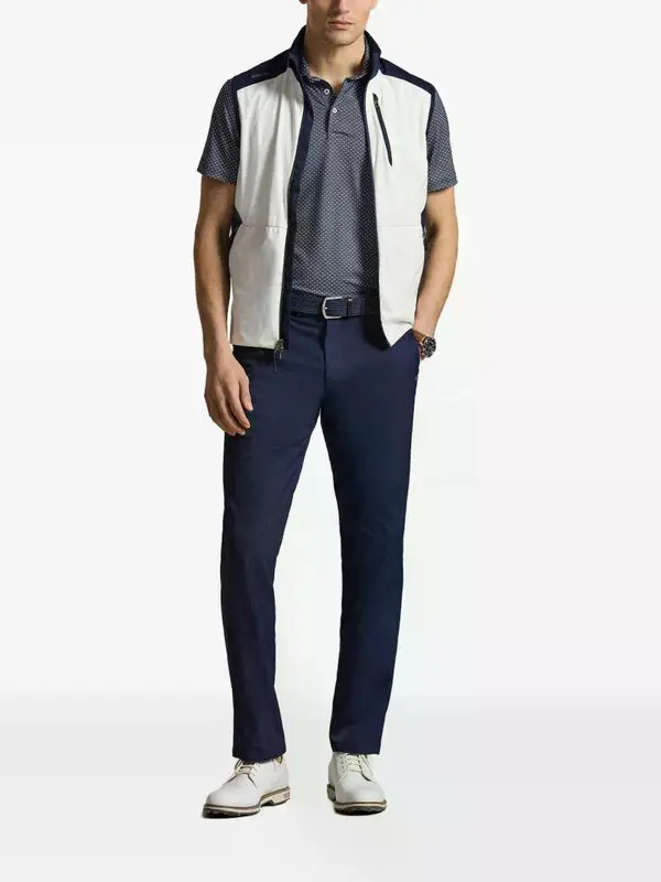 Rlx Ralph Lauren Short-sleeve Patterned Polo Shirt