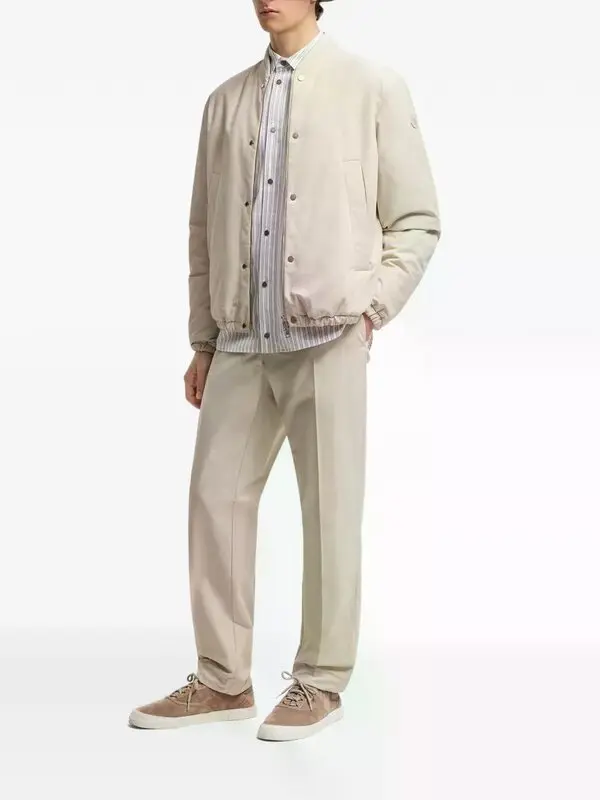 Moncler Tafoni Reversible Quilted Down Jacket - Neutrals