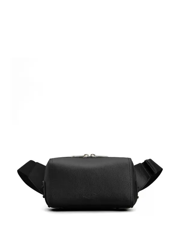 TOD'S Leather Messenger Bag - Black