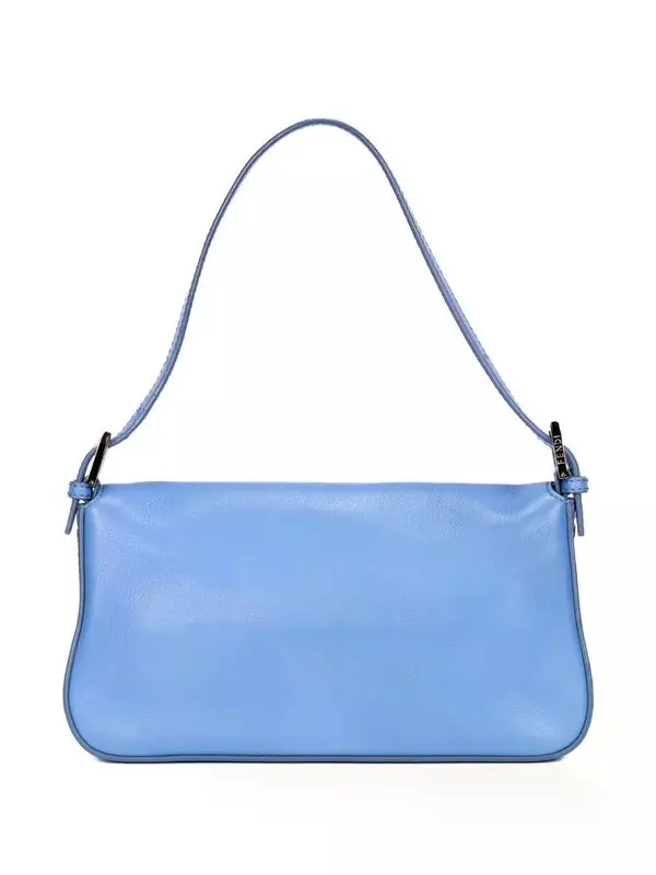Fendi Leather Baguette Shoulder Bag