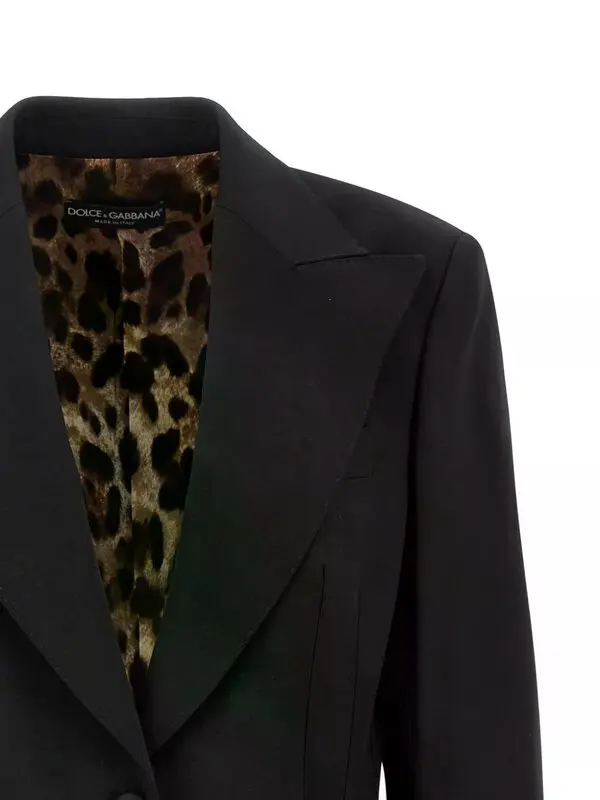 Dolce & Gabbana Single-breasted Blazer - Black