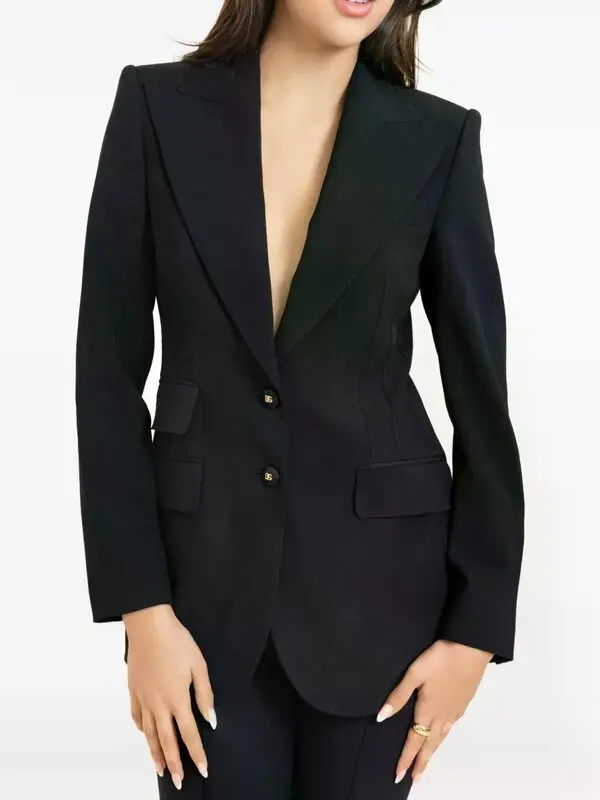 Dolce & Gabbana Single-breasted Blazer - Black