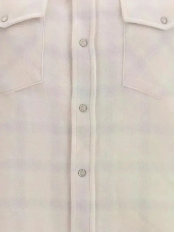 GOD'S TRUE CASHMERE Check-pattern Shirt