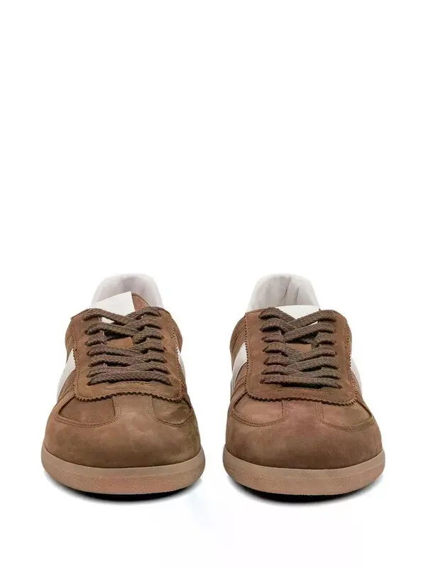 TOM FORD Stripe Nubuck Terence Sneakers - Brown
