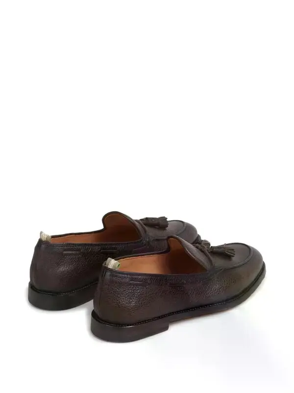 Officine Creative Tassel-detail Textured Loafers