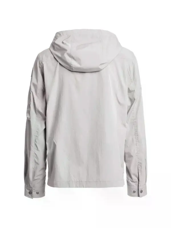 PARAJUMPERS Hooded Zip-up Jacket - Grey