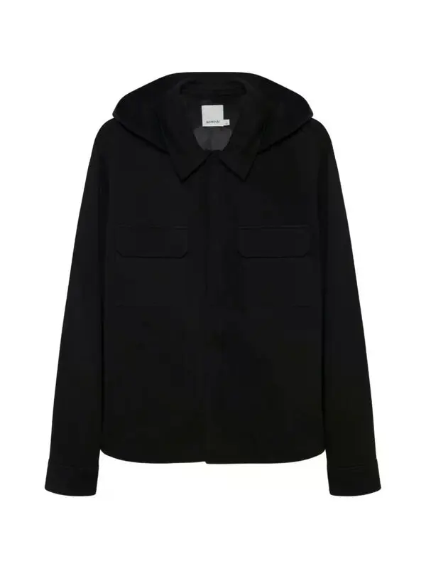 Simkhai Travis Hooded Chest-pocket Overshirt