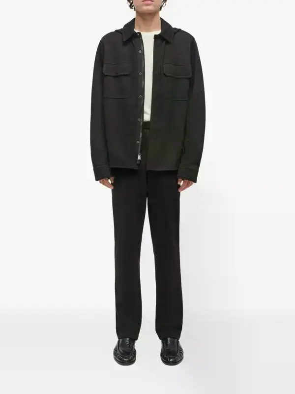 Simkhai Travis Hooded Chest-pocket Overshirt