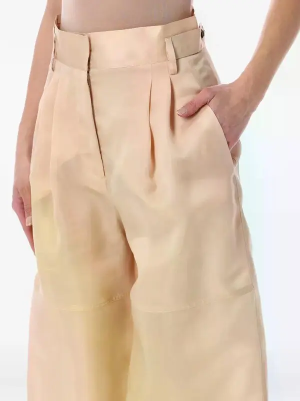 Alberta Ferretti Organza Trousers