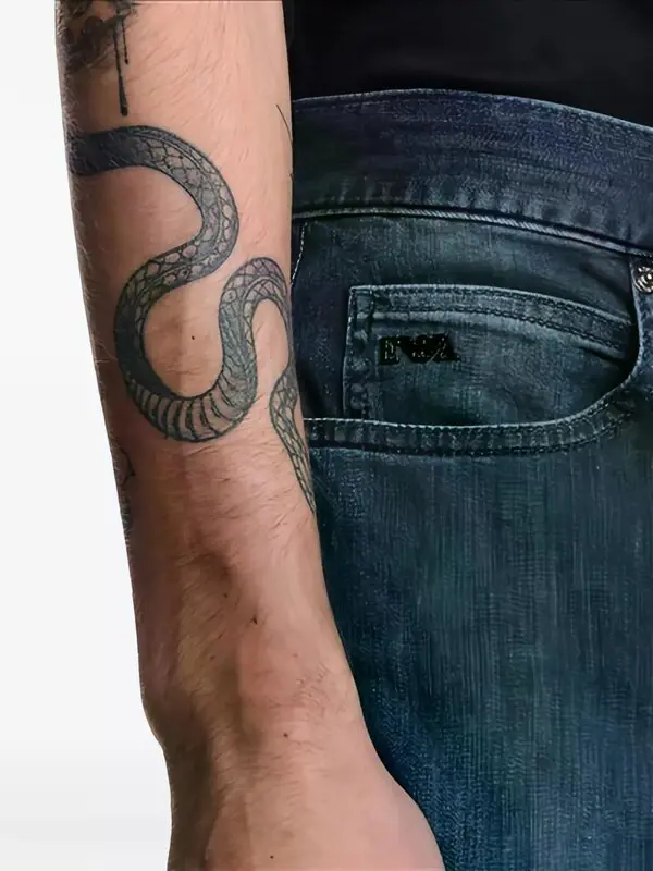 Emporio Armani Five-pocket Jeans - Blue